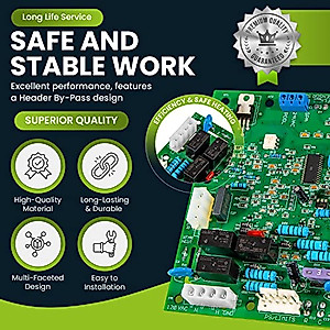 FDXLICB1930 FD Integrated Control Board Replacement Kit for Hayward Universal H-Series Low Nox Pool Heater Models, for H150FDN/FDP, H200FDN/FDP H250FDN/FDP, H300FDN/FDP, H350FDN/FDP, H400FDN/FDP