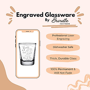 Ron Swanson Rocks Glass and Coaster: Clear Alcohols Are For Rich Women On Diets, I'm A Simple Man, Funny Ron Swanson Quote, Parks and Rec Fan Engraved Barware Drinking Glass, Engraved Black Finish