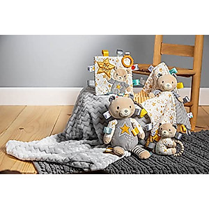 Taggies Stuffed Animal Security Blanket, 13 x 13-Inches, Be a Star Bear