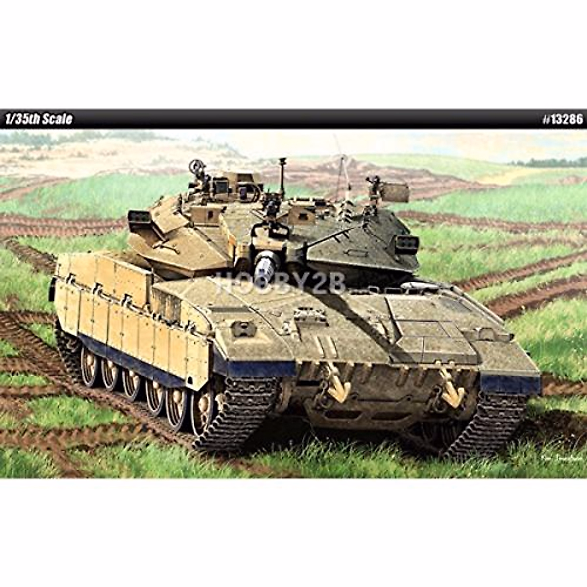 1/35 Merkava Mk.IID Mk 2D 13286 - Plastic Model Kits
