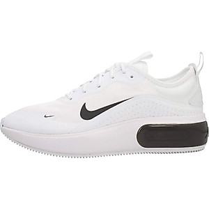 NIKE Women's Running Shoe, White Black, 7.5 US