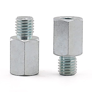 HOMESOM 1 piece Adapter for AngIe Grinder PoIisher Change Male To Female Core Bit PoIishing Pad Drill Arbor Adapter(M14 female to 5/8"-11 male)