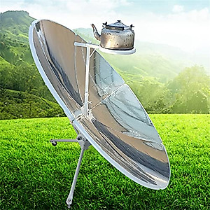 Concentrating Solar Cooker Sun Oven Outdoor Oven 150cm Diameter Of Solar Cooker Parabolic 1500W Sun Concentration Oven For Grazing Farms And Pastures