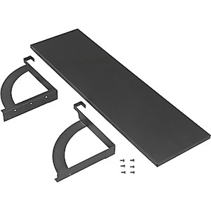 Global Industrial 48"W Hanging Shelf, Black