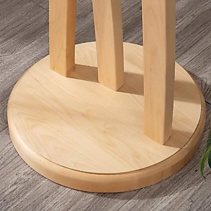 LITFAD Wooden Coat Rack Tree Freestanding Coat Stand with 13 Hooks, Tree Branch Design Clothes Standing Hanger for Multiple Coat and Hats, Coat Tree Rack for Bedroom, Entryway and Office-Black