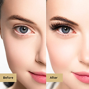 10-Pairs Magnetic Eyelashes Kit With Mirror Case Strong Magnetic Waterproof Magnetic Eyeliner Natural Look Different Lengths&Densities False Lashes No Glue Needed