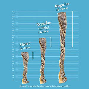 SKIPPER'S Cod Fish Skin Twists Dog Chews - 100% Fish Skin Grain Free Treats for Dogs, High in Protein & Low in Fat, Essential Omega 3 Oils | Great for Teeth (Regular, 9 Oz)