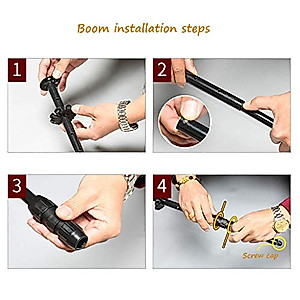 PIBM Stylish Simplicity Wine Rack Wine Rack Adjustable Height, Ceiling Mounted Hanging Wine Bottle Holder Metal Iron Wine Glass Holder High Cup Holder Wine Rack Wall Hanging, Black , 80*CM