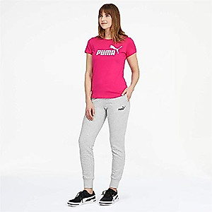 PUMA Women's Essentials Tee, Beetroot Purple, XL