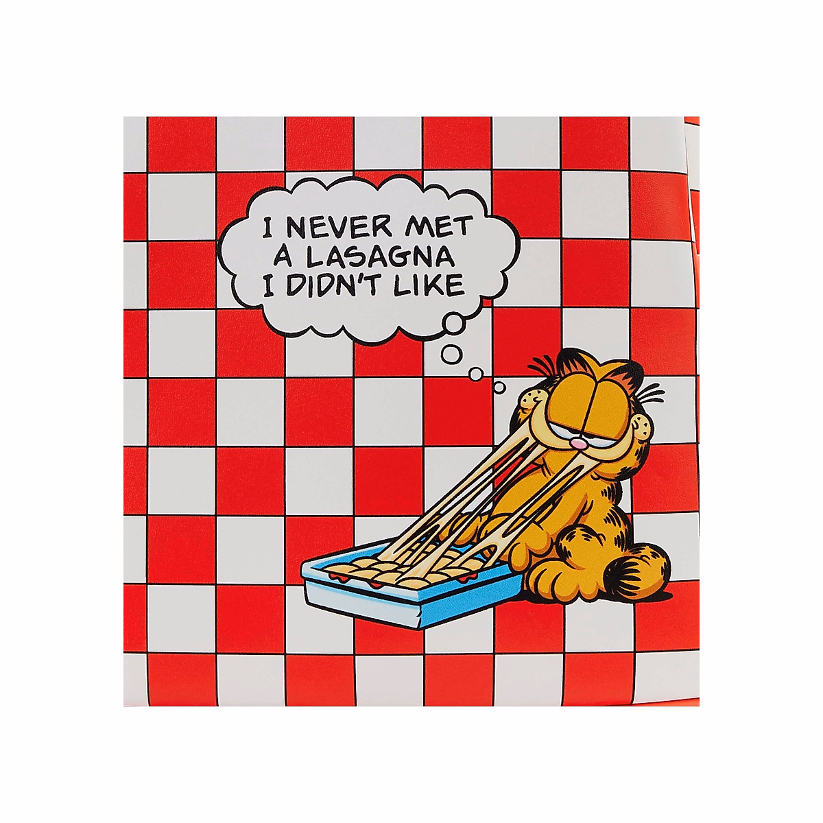 Loungefly Garfield Loves Lasagna Double Strap Shoulder Bag