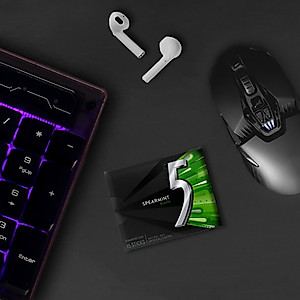 5 Gum Spearmint Rain Sugar Free Chewing Gum Bulk, 15 Stick Box (Pack of 10)