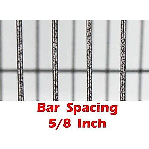 Portable Heavy Duty Travel Bird Parrot Carrier Cage Feeding Bowl Play Stand with Handle