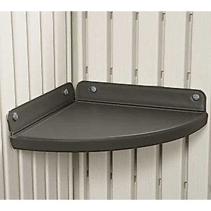 Lifetime 2 Pack Corner Shelf Storage Shed Accessory Kit