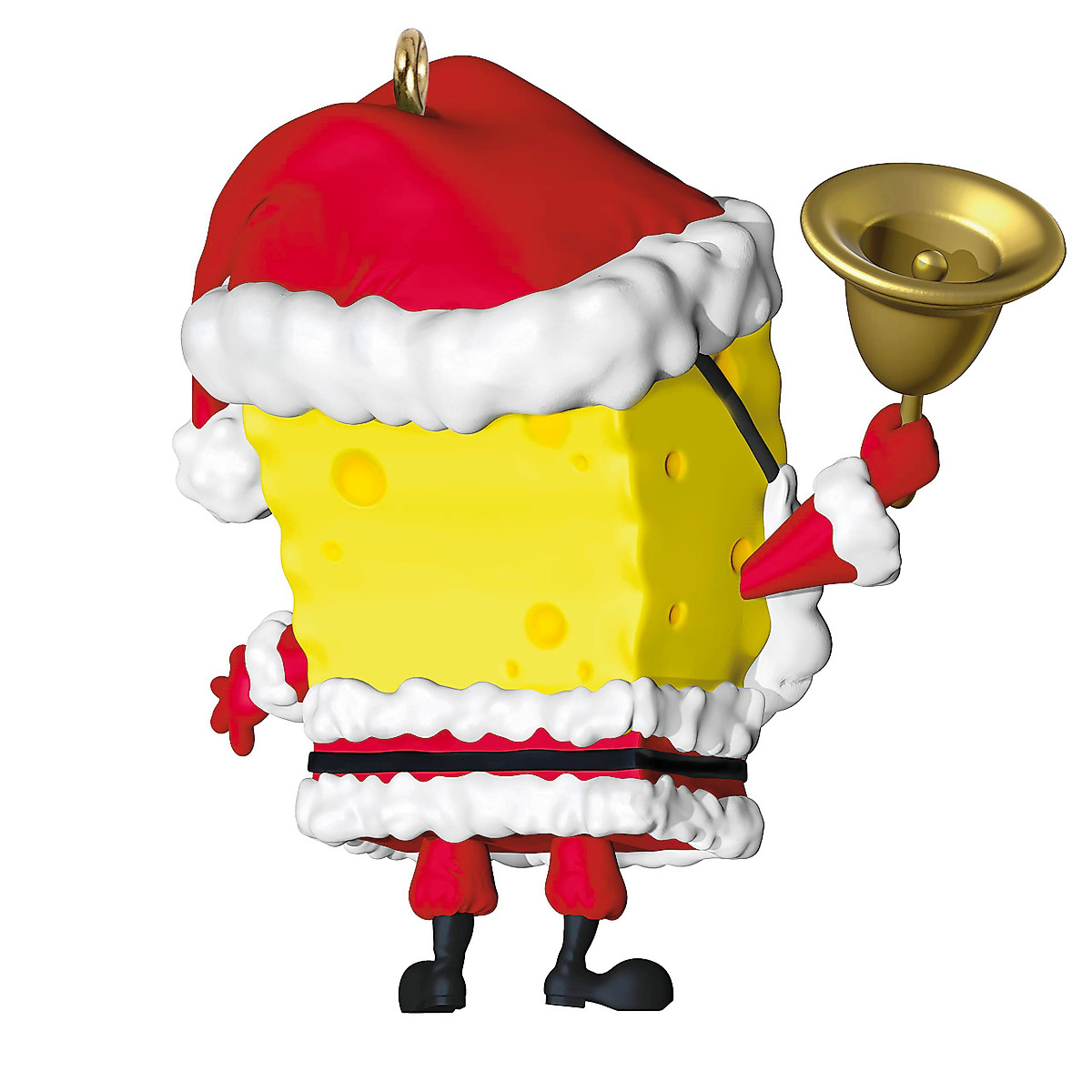 Hallmark Keepsake Christmas Ornament 2023, Nickelodeon SpongeBob SquarePants Santa, TV Show Gifts