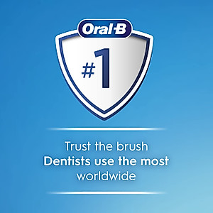 Oral-B Revolution Battery Toothbrush with (1) Brush Head, White, Batteries Included