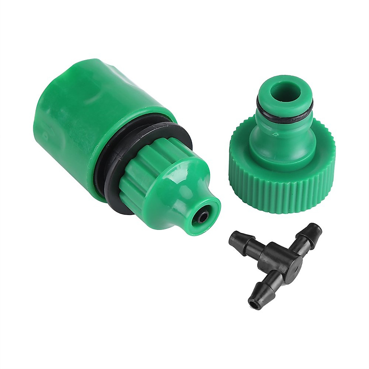 25m Adjustable Automatic Micro Drip Irrigation System Kit Plant Self Watering Garden Hose Kits DIY Watering Timer Automatic Patio Mister for Patio Garden Flower Plants