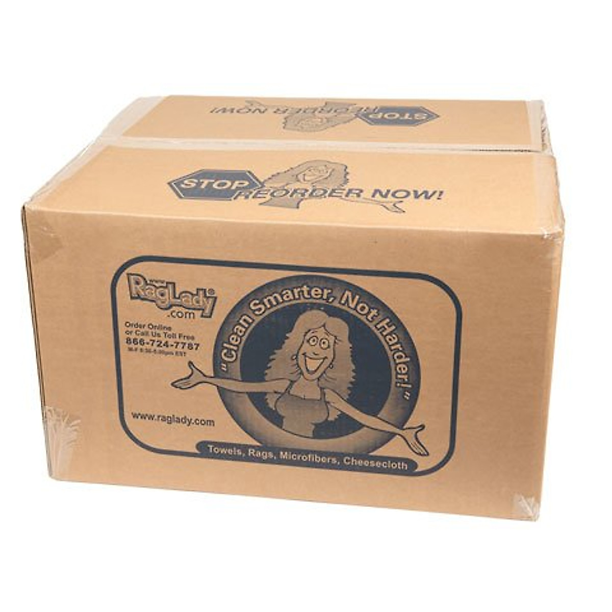 Recycled Colored T-Shirt Rags - 18" x 18" - 40 Pounds - by RagLady