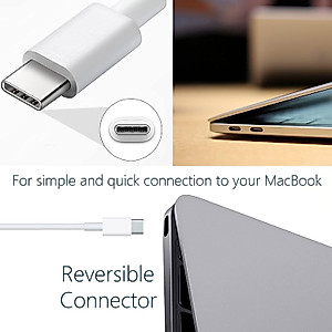 MacBook USB C Charger for MacBook Air/MacBook Pro/Mac Charger USB C Laptop Chargers, 96W Mac Book Pro Charger Block, USBC Computer Power Adapter, Included Type C Cable
