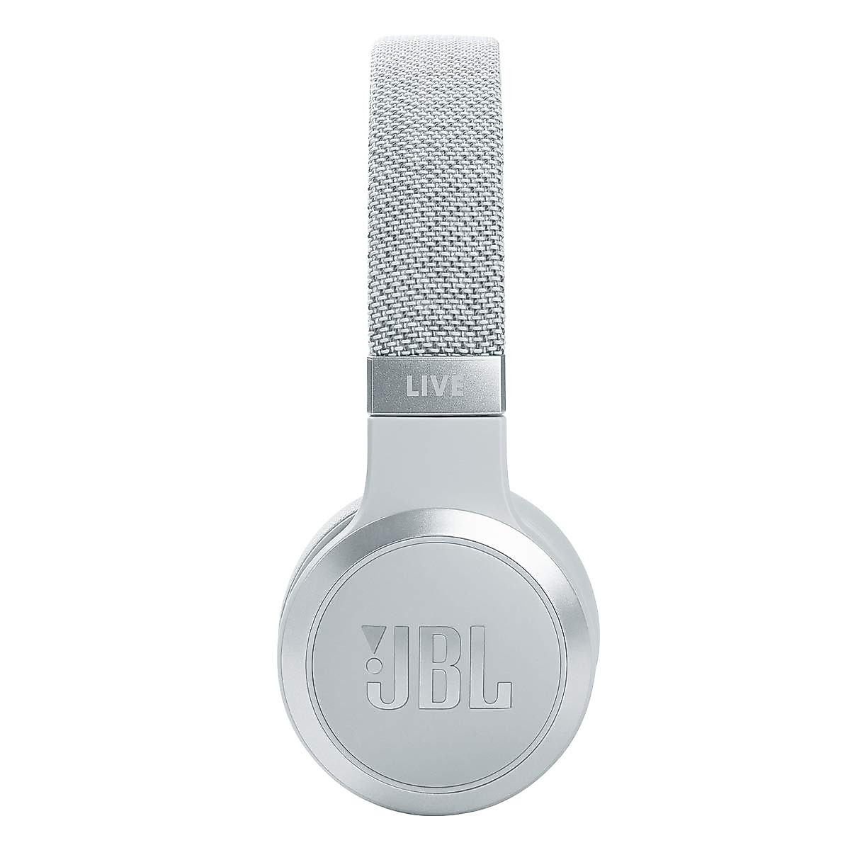 JBL Live 460NC - Wireless On-Ear Noise Cancelling Headphones with Long Battery Life and Voice Assistant Control - White (Renewed)