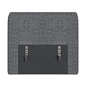 LLappuil Backrest Frame with 2 Hardware Buckles for Modular Sofa, Black