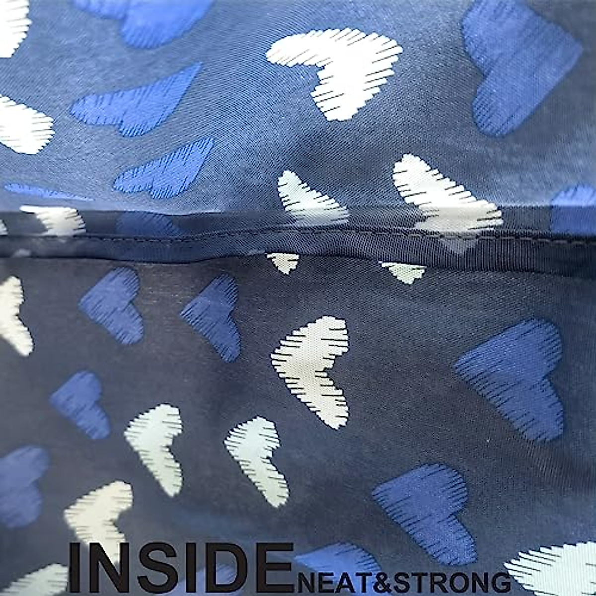 HAPPYHEIDI Reusable Grocery Shopping Bags Totes Foldable Washable with Long Handles for Heavy Duty, Fold-Up Pouch, for Beach Gym Travel, Bulk, Cute, 2 Pack,Leopard