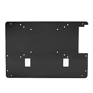 Liyeehao Display Screen Case, Plus Screen Case, Backlit Control Support Raspberry Pi Touch Screen Case Holder with Stand (Plastic Bracket Shell)