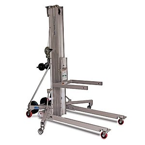 Genie Superlift Contractor, SLC- 18, 650 lbs Load Capacity, Lift Height 18' 6", Load & Transport with Single User