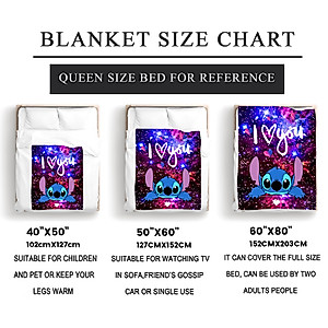 Anime Blanket Cute Cartoon Anime Merch Decor Throw Blankets Ultra Soft Anime Stuff Blankets and Throws Bedding Gifts for Kids Girls Boys Women Adults Birthday Decorations 50"X40"