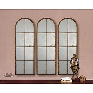 Amiel - Arch Mirror Frame - 16.5 inches wide by 1.38 inches deep