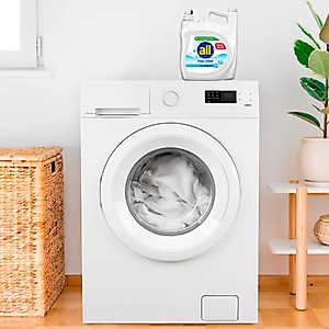 All Ultra with Stainlifters HE Liquid Laundry Detergent, Free Clear, Tough on Stains and Gentle on Skin - 184.5 Fluid Ounces, 123 Loads