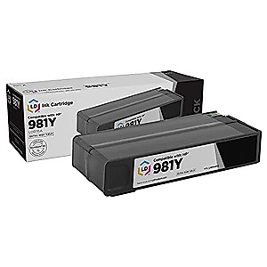 LD Remanufactured Ink Cartridge Replacement for HP 981Y L0R16A Extra High Yield (Black)