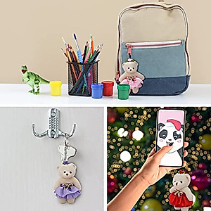 Sealive Stuffed Animals Plush Bears (1 Dozen), Mini Bear Stuffed Animal Bulk Assorted Toys for Birthday Cake Wedding Decorations Party Favors Supplies