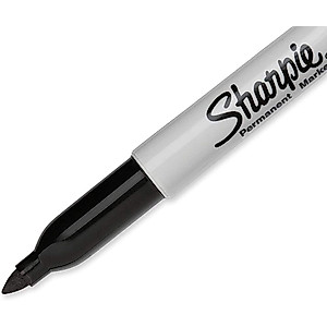 Sharpie 30001 Black Fine Point Permanent Markers, 288 Count