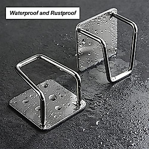 Sink Sponge Holder- 3pcs Sink Caddy Sponge Holder Strong Adhesive Sponge Holders Rustproof & Waterproof for Kitchen Sink Loofah Holder Modern Storage