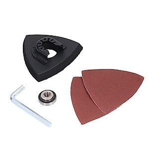 Tgoon Converter Oscillating Tool Adapter Kit, Angle Grinder Adapter, Multifunctional Oscillating Tool Accessories Simple Installation for Woodworking, Oscillating Multitool Accessories Kit