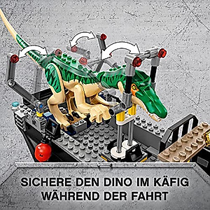 LEGO® Jurassic World Baryonyx Dinosaur Boat Escape 76942 Building Kit; Cool Toy Playset for Creative Kids