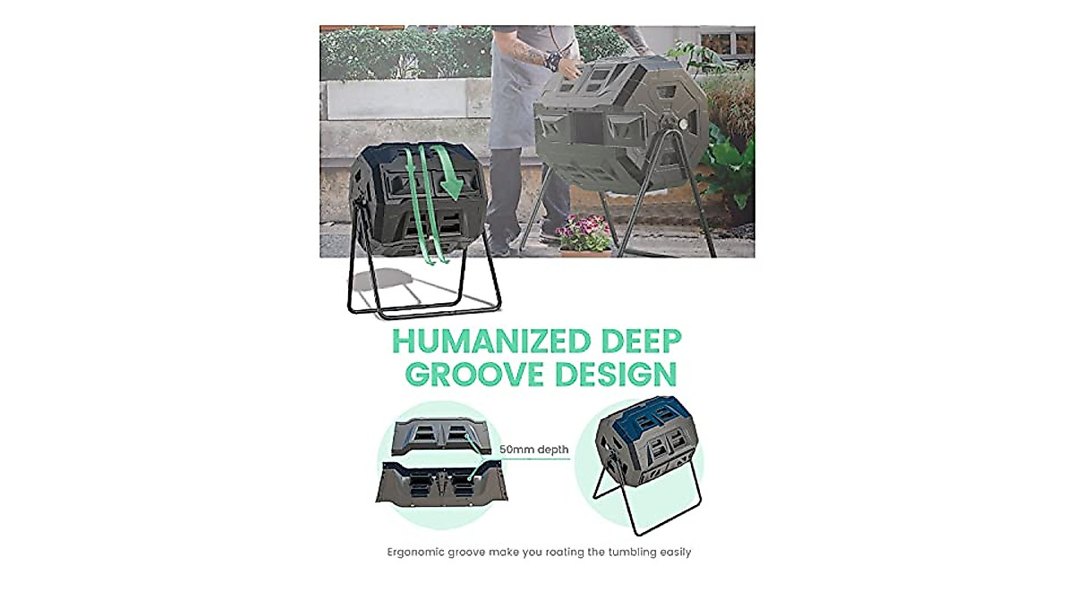 Upgrade Your Garden: 2021 Dual Chamber Composter