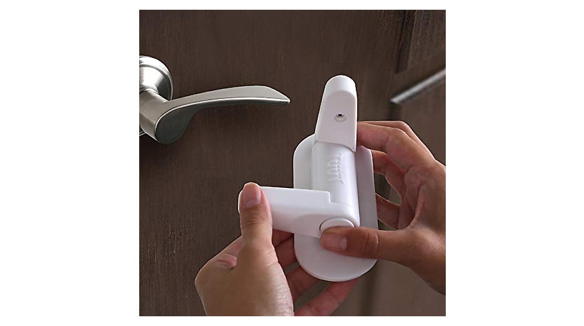 Child Proof Door Lever Lock - Easy Installation by Tuut