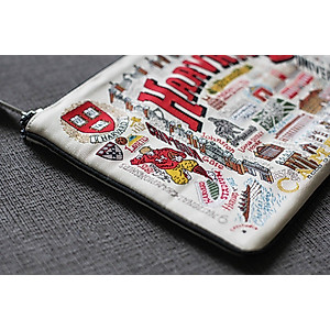 catstudio Harvard University Collegiate Zipper Pouch Purse | Holds Your Phone, Coins, Makeup, Dog Treats, & Tech Tools