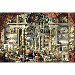 Ravensburger Views of Modern Rome 5000 Piece Jigsaw Puzzle for Adults - Unique Handcrafted Tooling | Premium Durable Blueboard | Frustration-Free Fit | Ideal Gift for Puzzle Enthusiasts