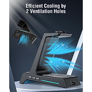 Welgo Wireless Charger for Samsung with Alarm Clock, 4 in 1 Charging Station for Samsung S23 Ultra/S22/Note 10/Z Fold4/Z Flip4/iPhone, for Galaxy Watch 5 Pro/4/3 & Samsung Galaxy Buds