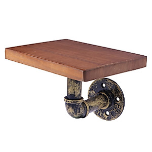 Storage Rack Decorative Shelving Vintage Bookshelf Floating Shelves Wall Mounted Rustic Decorative Shelves Rustic Wood Wall Mounted Storage Shelf Water Shelf Ledge