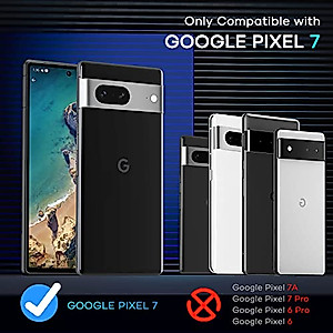 AACL [4-Pack] Pixel 7 Screen Protector for Google Pixel 7 5G [Not Glass] - Screen Protector for Pixel 7 Hybrid Film [7H][Fingerprint Compatible][Alignment Tool]