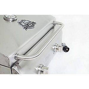 Pit Boss Grills 75275 Stainless Steel Two-Burner Portable Grill