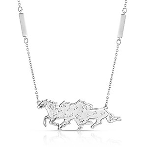 Montana Silversmiths Western Lifestyle Women's Necklace (All the Pretty Horses)