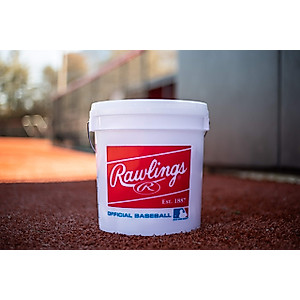 Rawlings | Official League Recreational Use Practice Baseballs | Youth/8U | OLB3 | Bucket | 24 Count