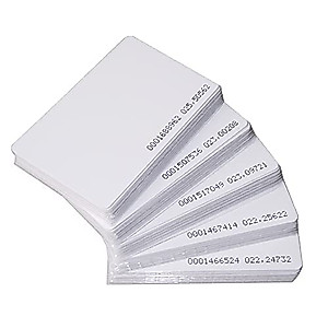 YARONGTECH Proximity RFID Card 125KHZ EM4100 Read Only ID Smart Door Entry Access Control Plastic Card (pack of 10)