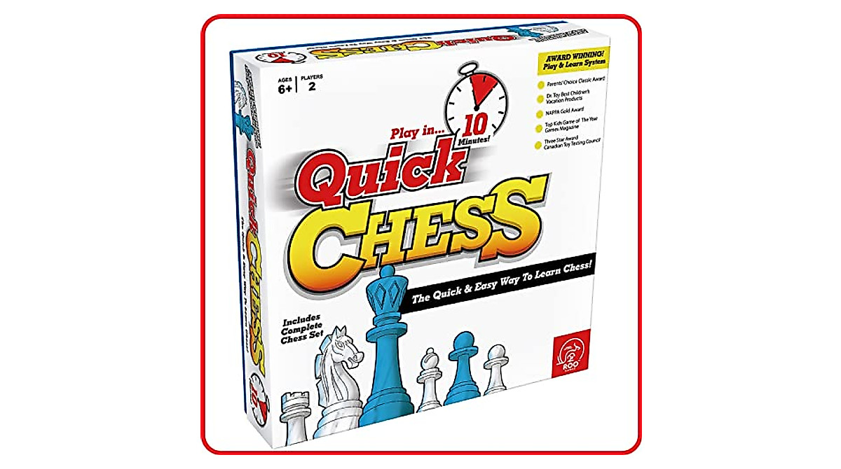 Learn Chess Easily with ROO GAMES Quick Chess Set