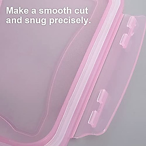 Gaskets Replacement for Glass Meal Prep Containers Universal Sealling Ring Replacement for Glass Food Storage Containers' Lid, O Ring Replacement for Lids