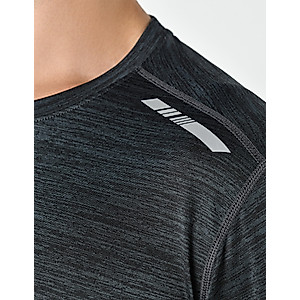 3 Pack: Men's Long Sleeve T Shirts, Dry Fit UV Sun Protection Outdoor Hiking Athletic Active Tops with Thumb Holes (Set 1, Medium)